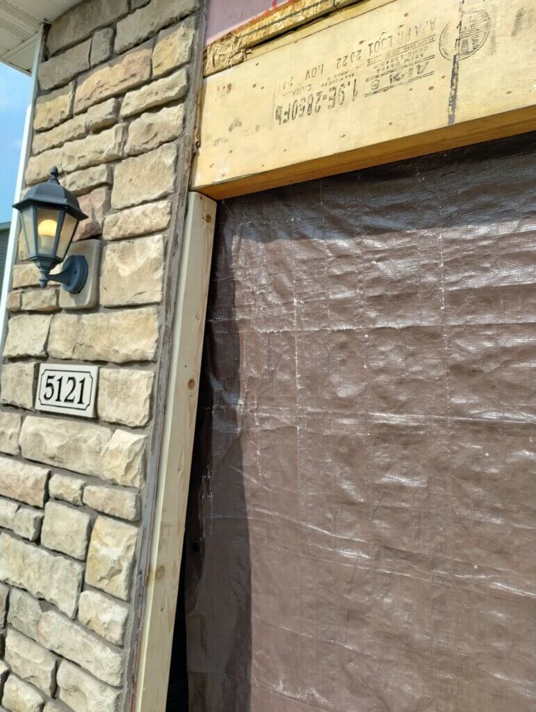 Garage Header Repair – Trent Contracting